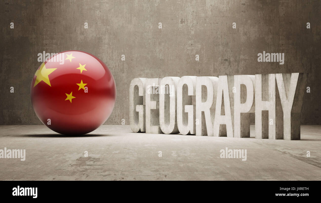 China High Resolution Geography Concept Stock Photo - Alamy