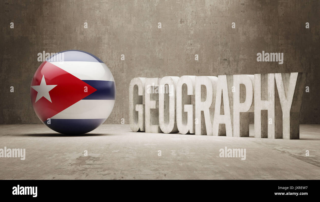 Cuba High Resolution Geography Concept Stock Photo - Alamy