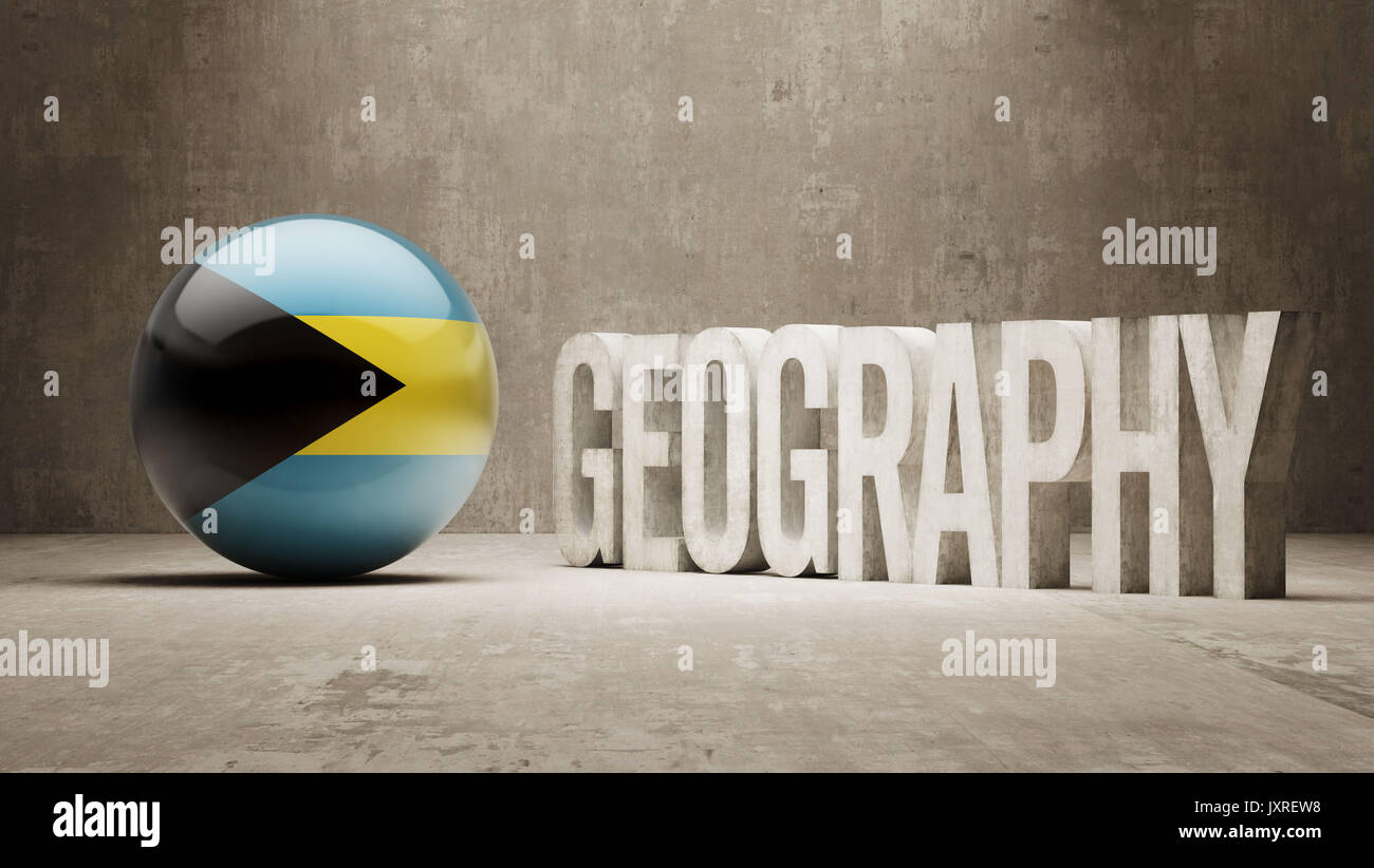 Bahamas High Resolution Geography Concept Stock Photo - Alamy