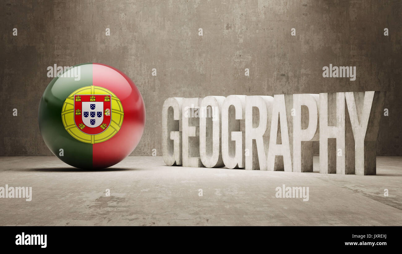 Portugal High Resolution Geography Concept Stock Photo - Alamy