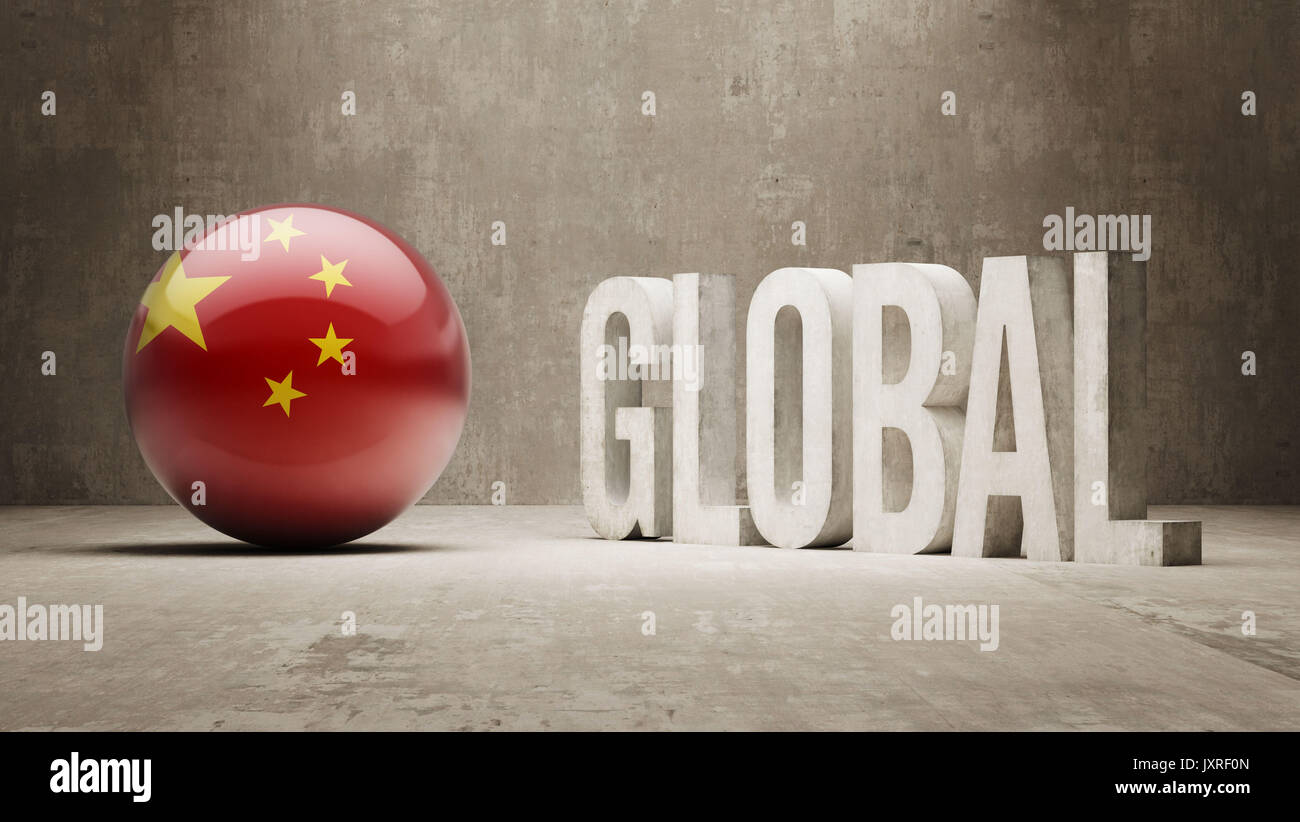 China High Resolution Global Concept Stock Photo - Alamy
