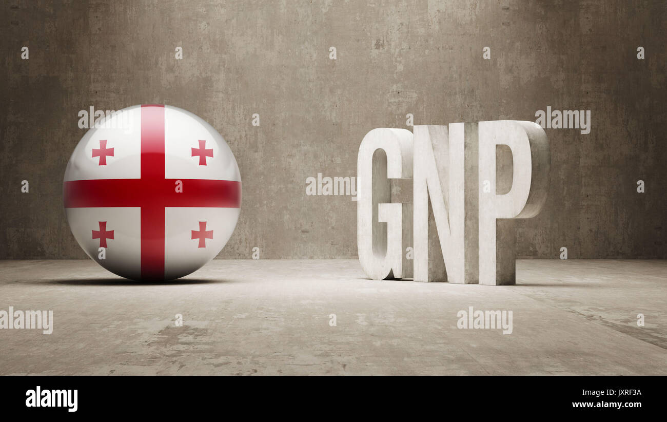 Georgia High Resolution GNP Concept Stock Photo - Alamy
