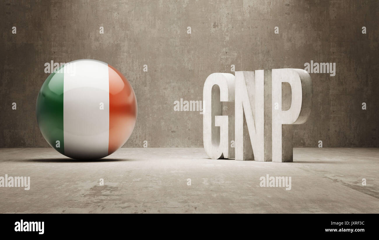 Ireland High Resolution GNP Concept Stock Photo - Alamy