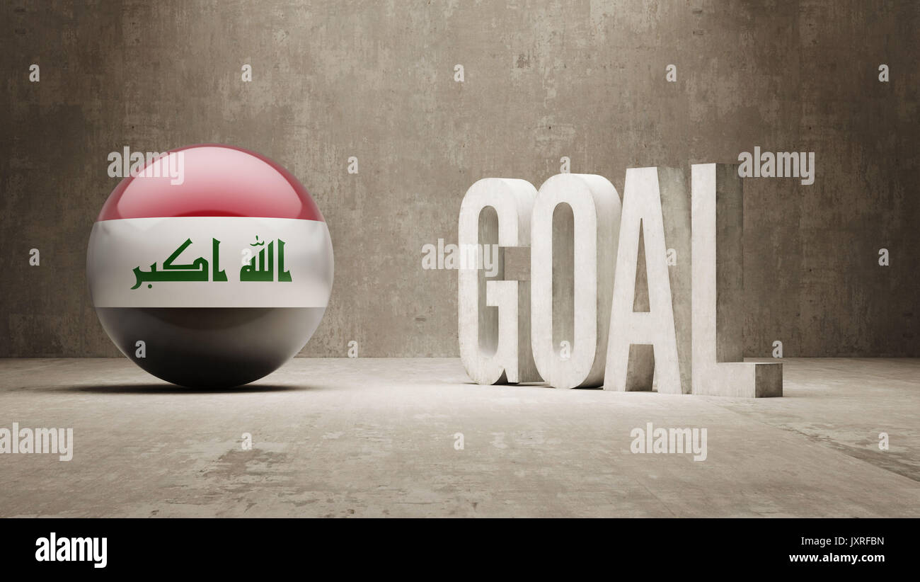 Iraq High Resolution Goal Concept Stock Photo - Alamy