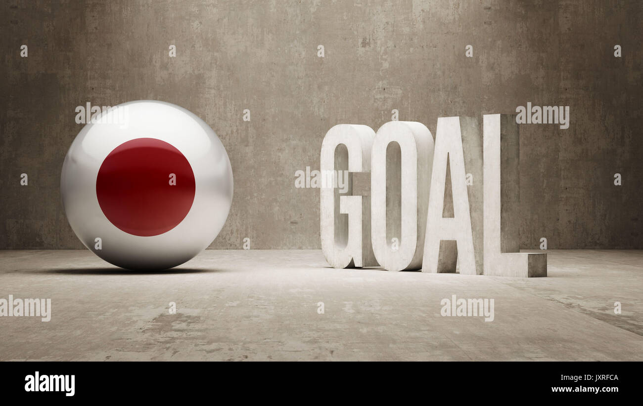 Japan High Resolution Goal Concept Stock Photo - Alamy
