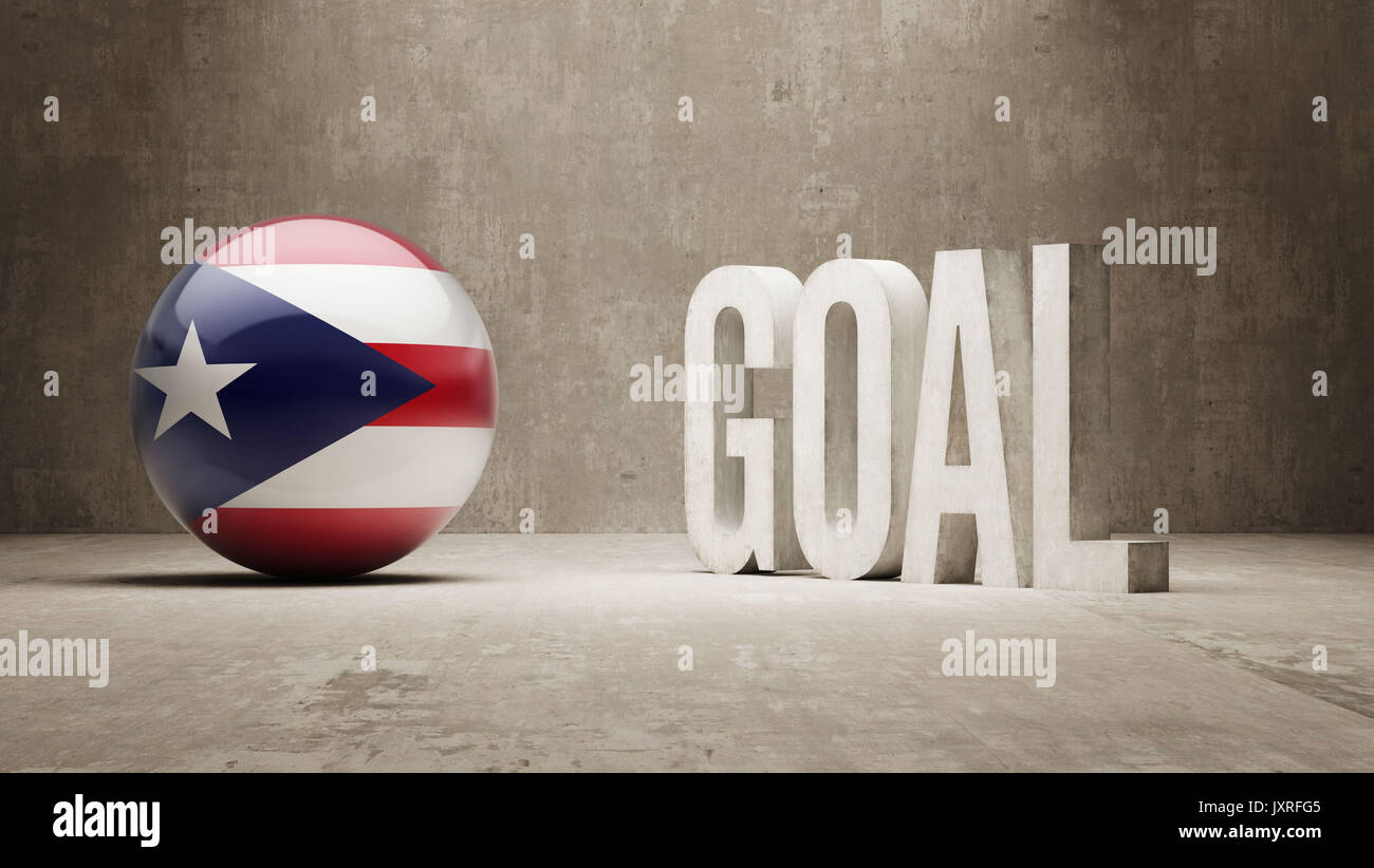 Puerto Rico High Resolution Goal Concept Stock Photo - Alamy