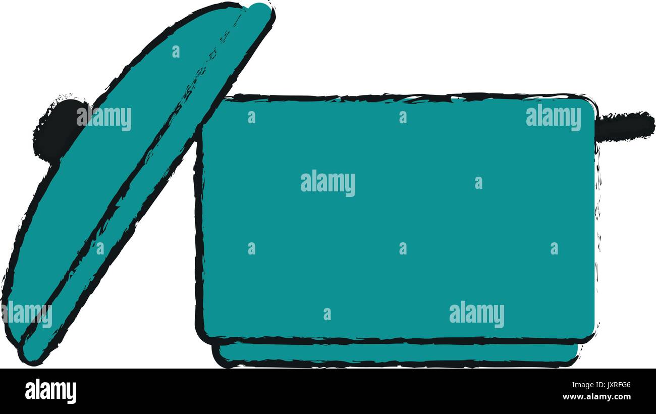 Open cooking pot Stock Vector Images - Alamy