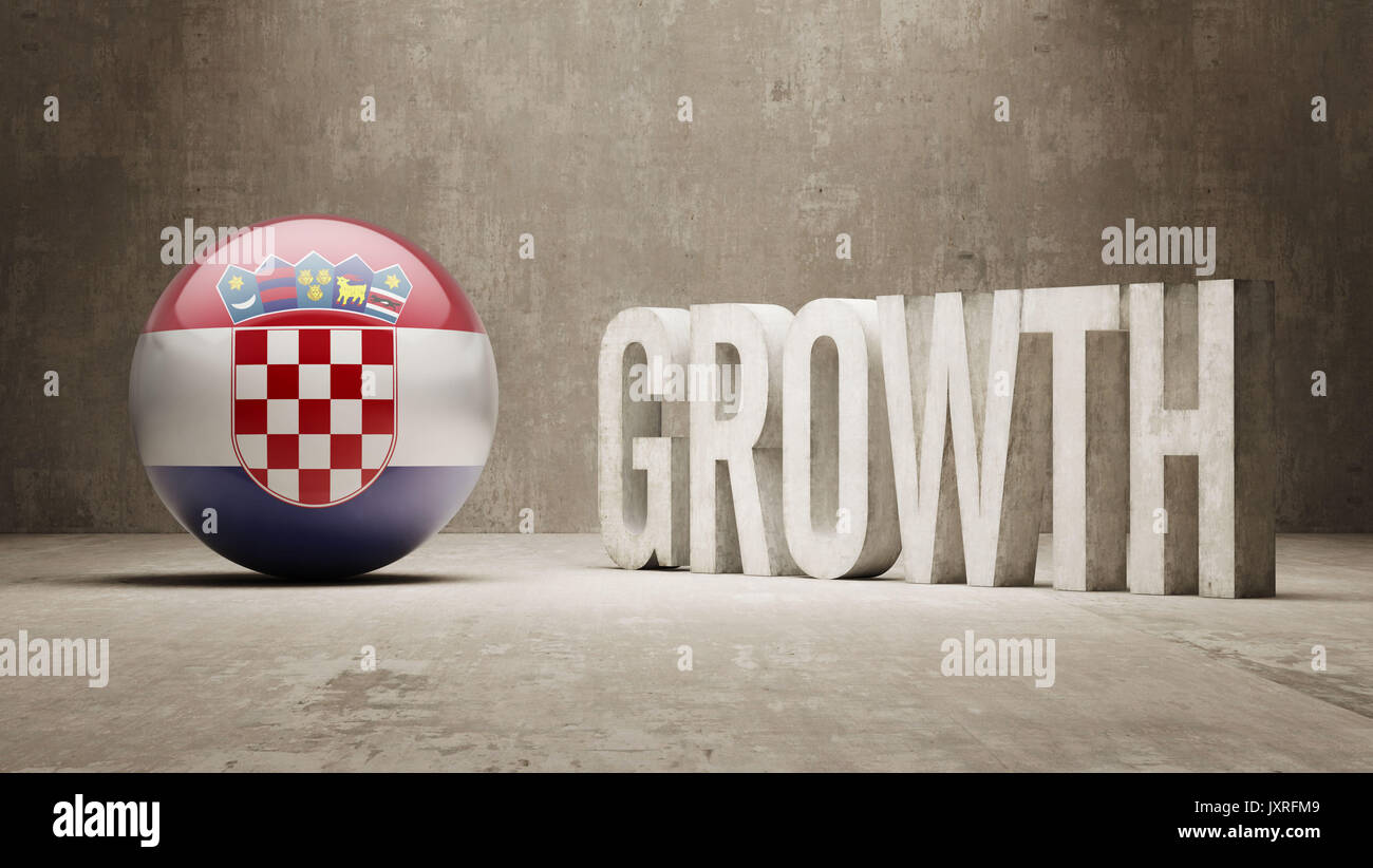 Croatia High Resolution Growth Concept Stock Photo - Alamy