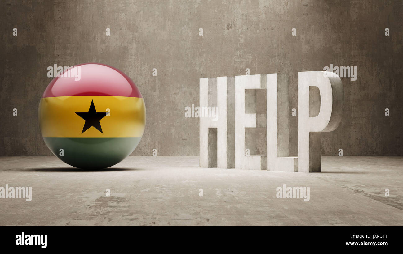 Ghana High Resolution Help Concept Stock Photo - Alamy