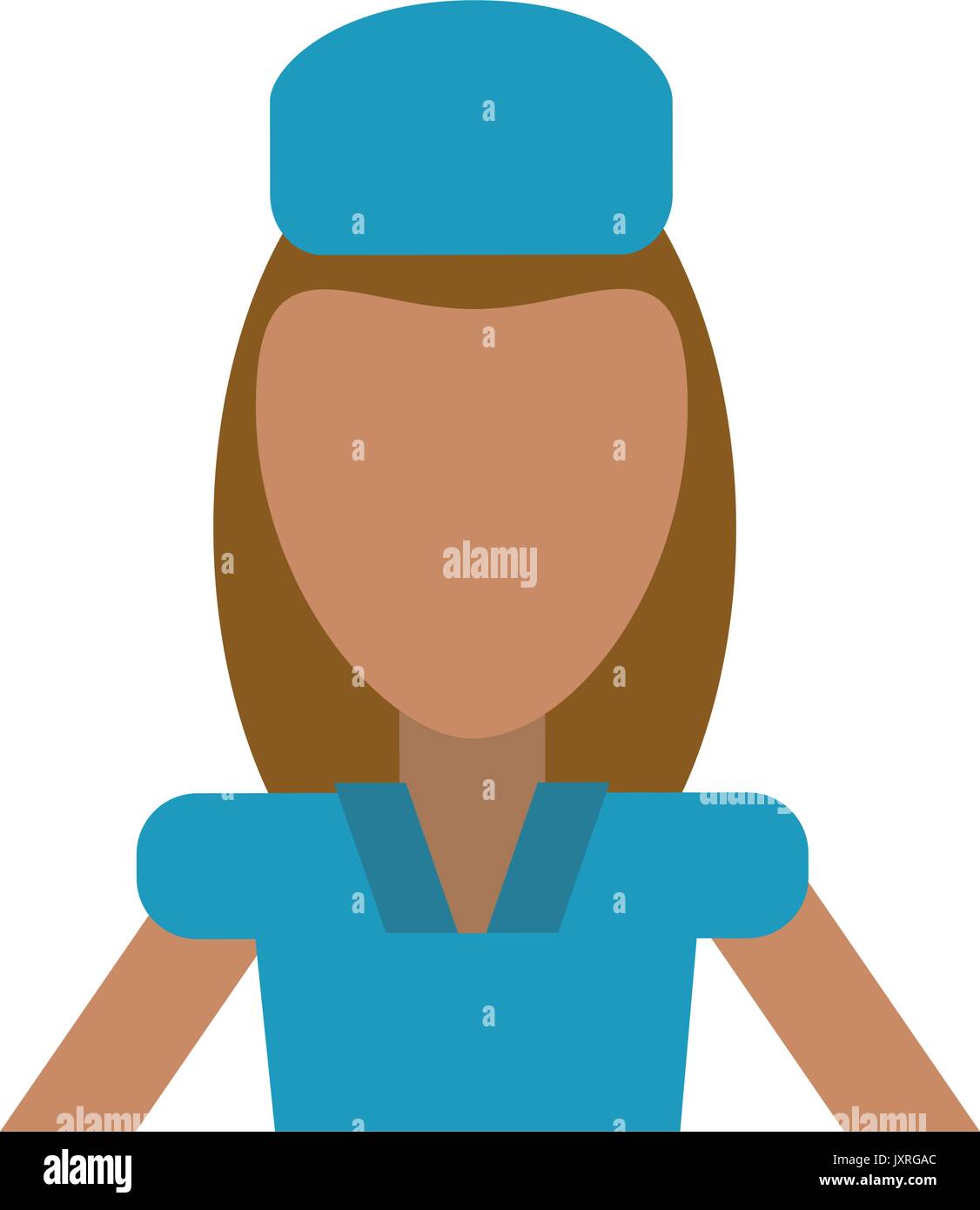 Flight attendant work Stock Vector Images - Alamy