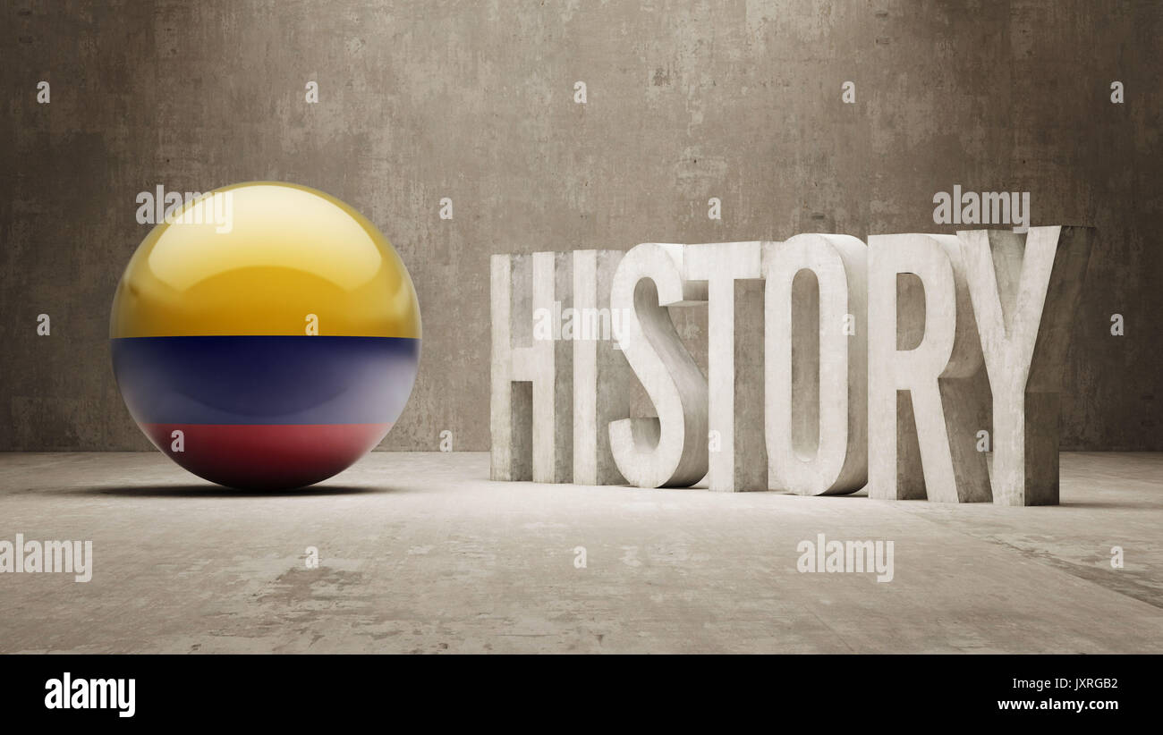 Colombia High Resolution History Concept Stock Photo - Alamy