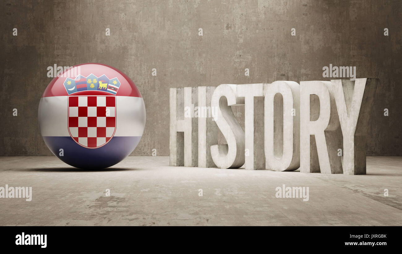 Croatia High Resolution History Concept Stock Photo - Alamy