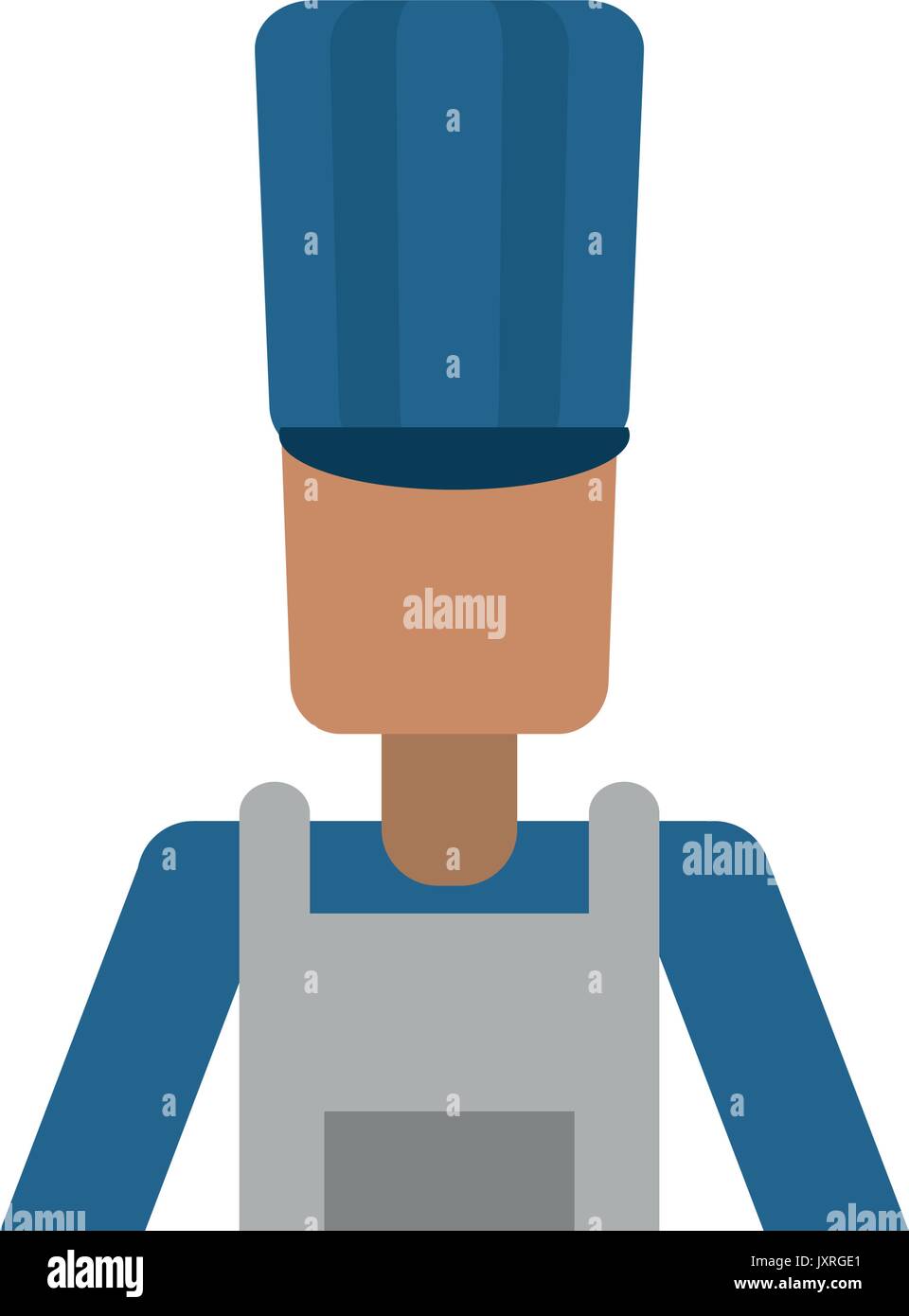 Kitchen apron chef line drawing hi-res stock photography and images - Alamy