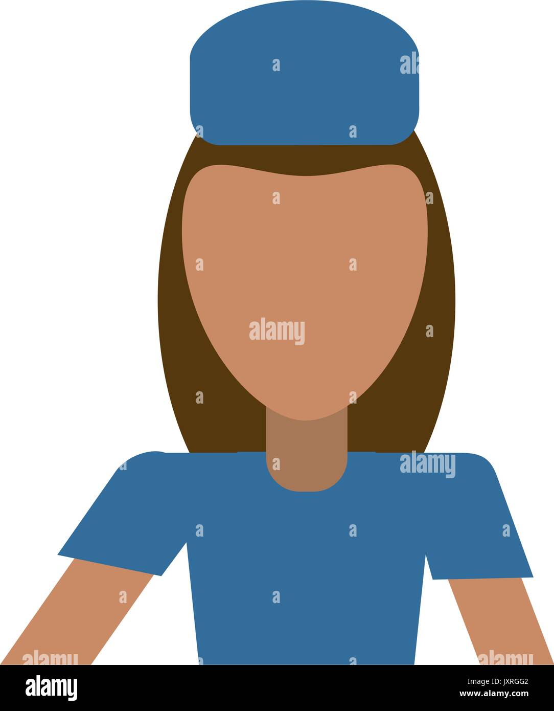 female flight attendant avatar icon image Stock Vector Image & Art - Alamy