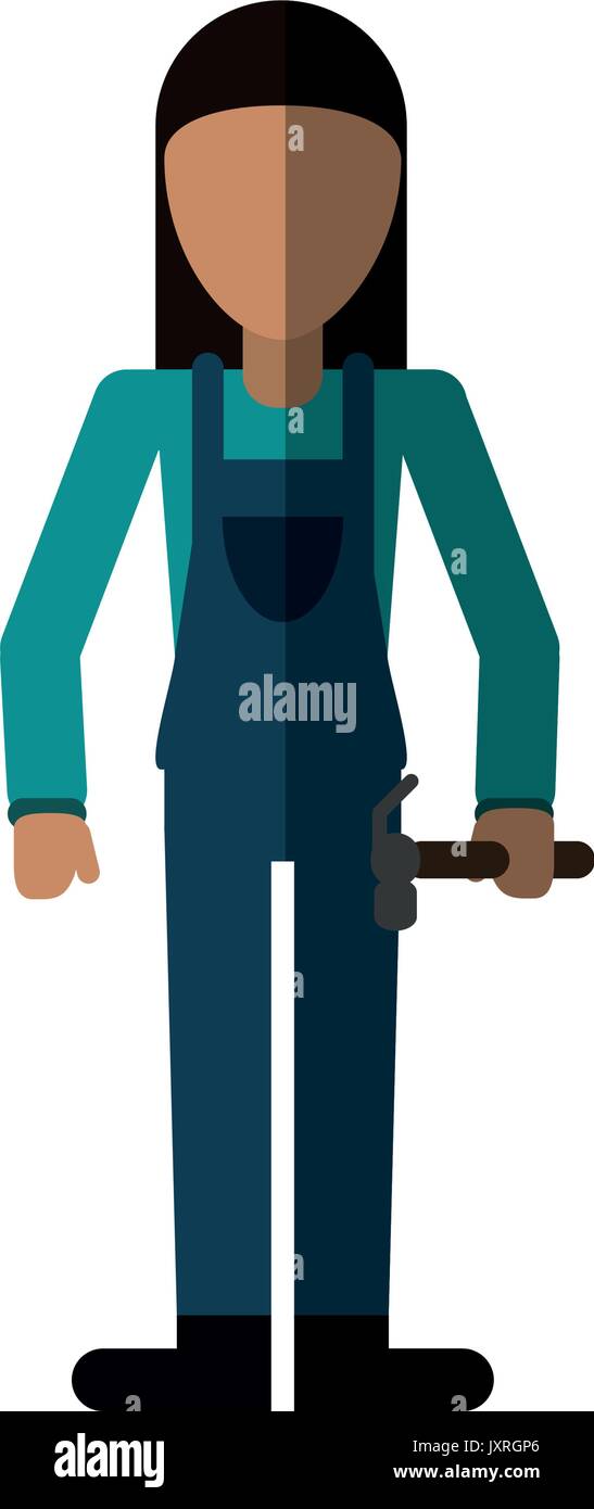 Woman construction hammer Stock Vector Images - Alamy