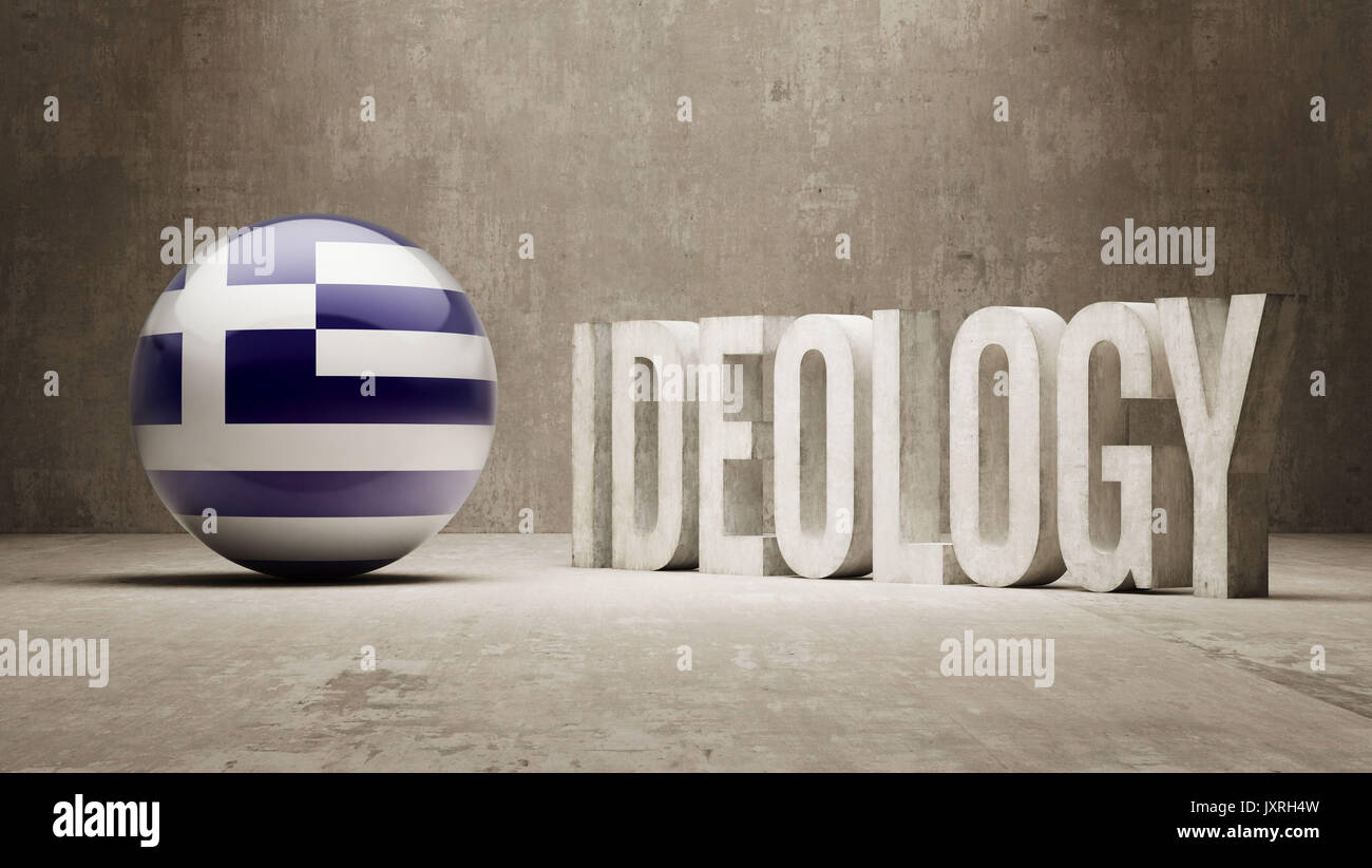 Greece High Resolution Ideology Concept Stock Photo - Alamy