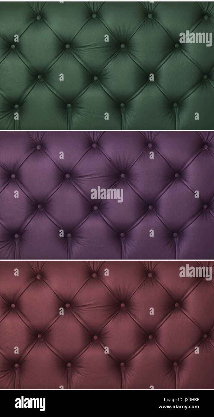 Leather upholstery hi-res stock photography and images - Alamy