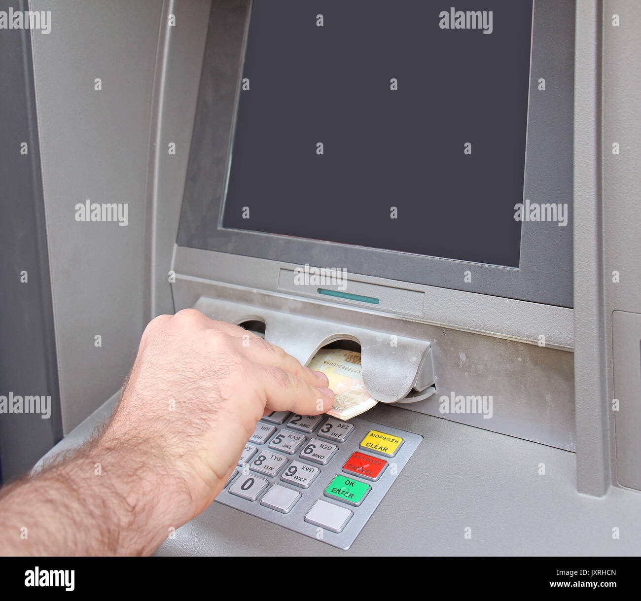Bank machine hi-res stock photography and images - Alamy