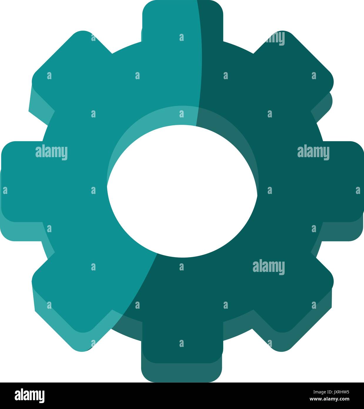 single gear icon image Stock Vector Image & Art - Alamy