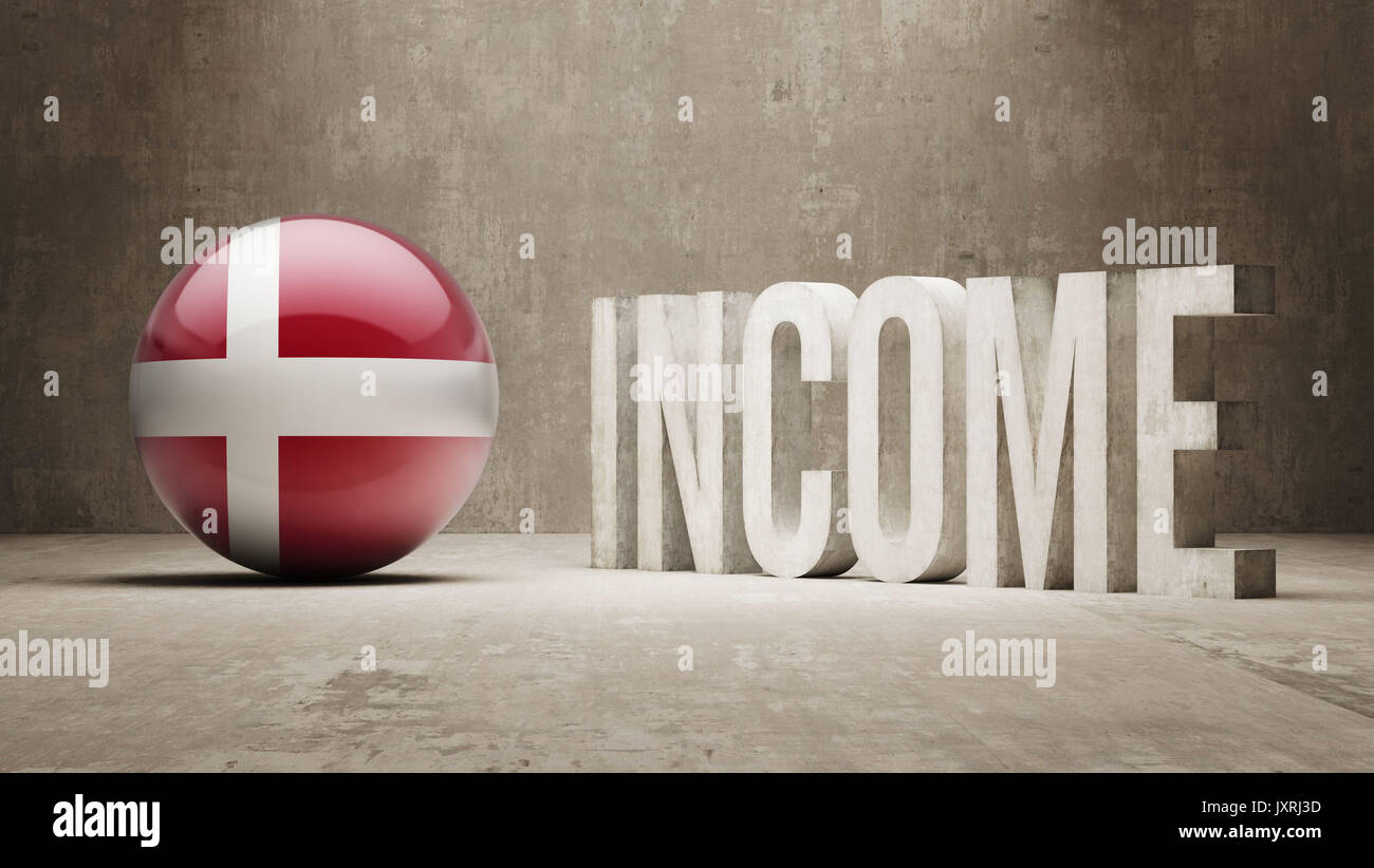 Denmark High Resolution Income Concept Stock Photo - Alamy