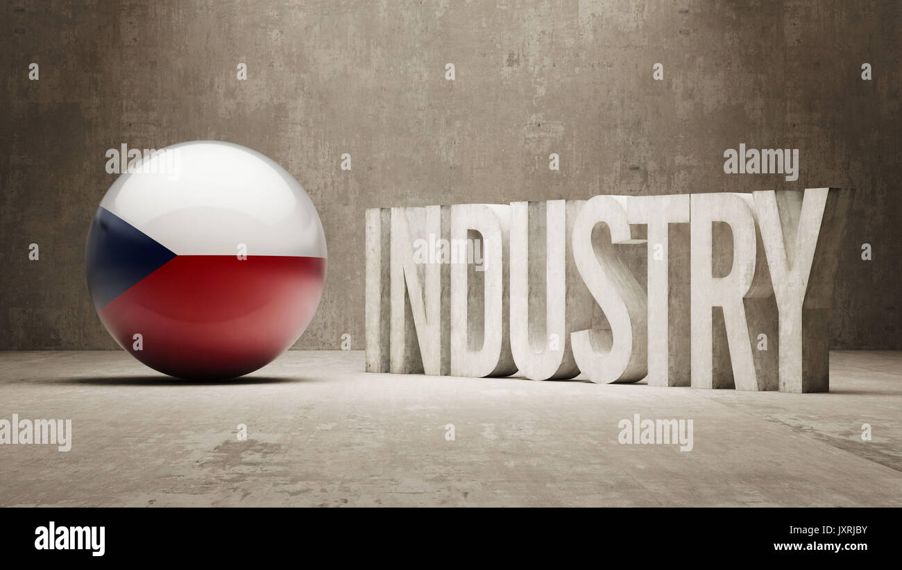 Czech Republic High Resolution Industry Concept Stock Photo - Alamy