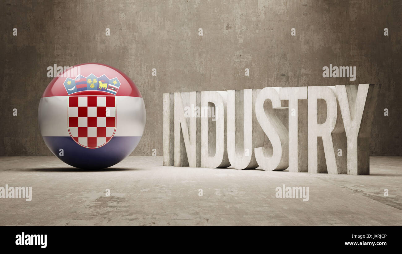 Croatia High Resolution Industry Concept Stock Photo - Alamy