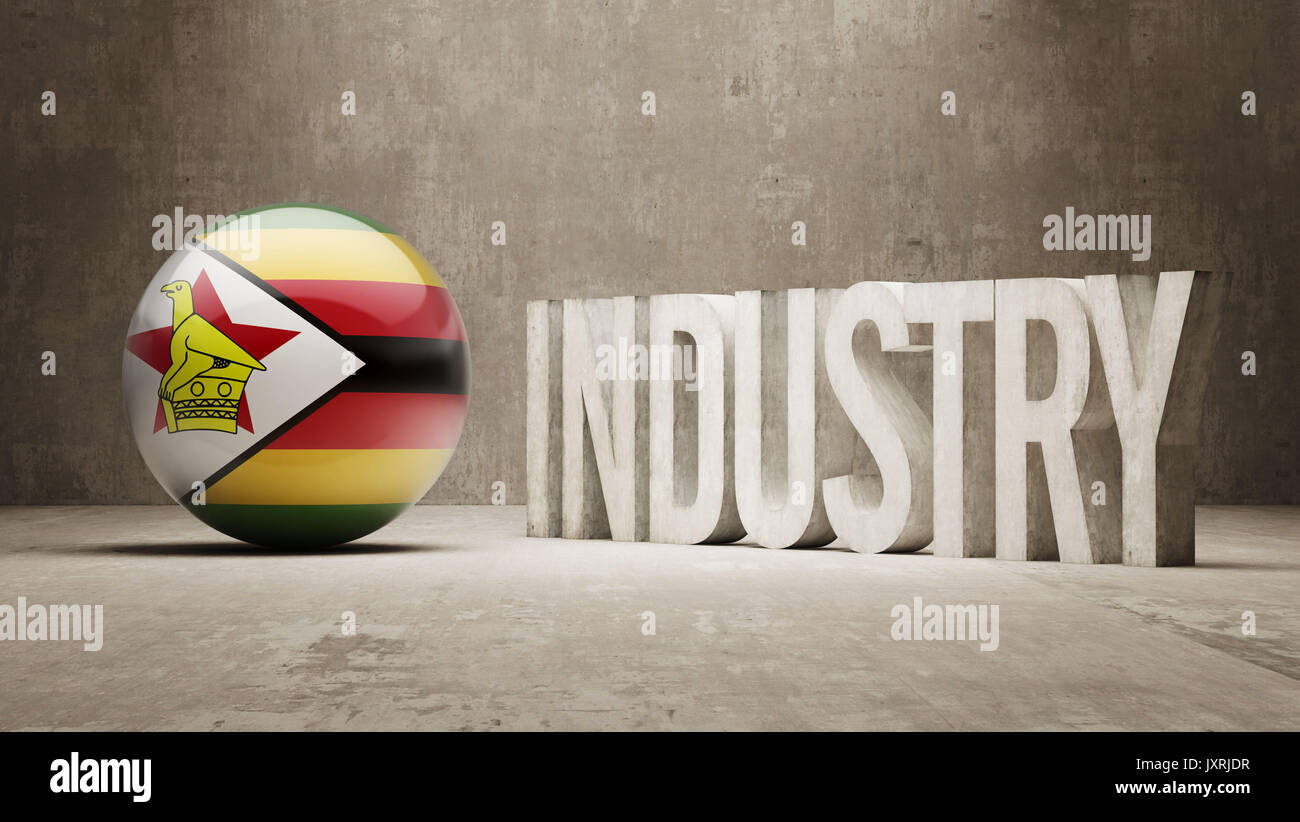 Zimbabwe High Resolution Industry Concept Stock Photo - Alamy