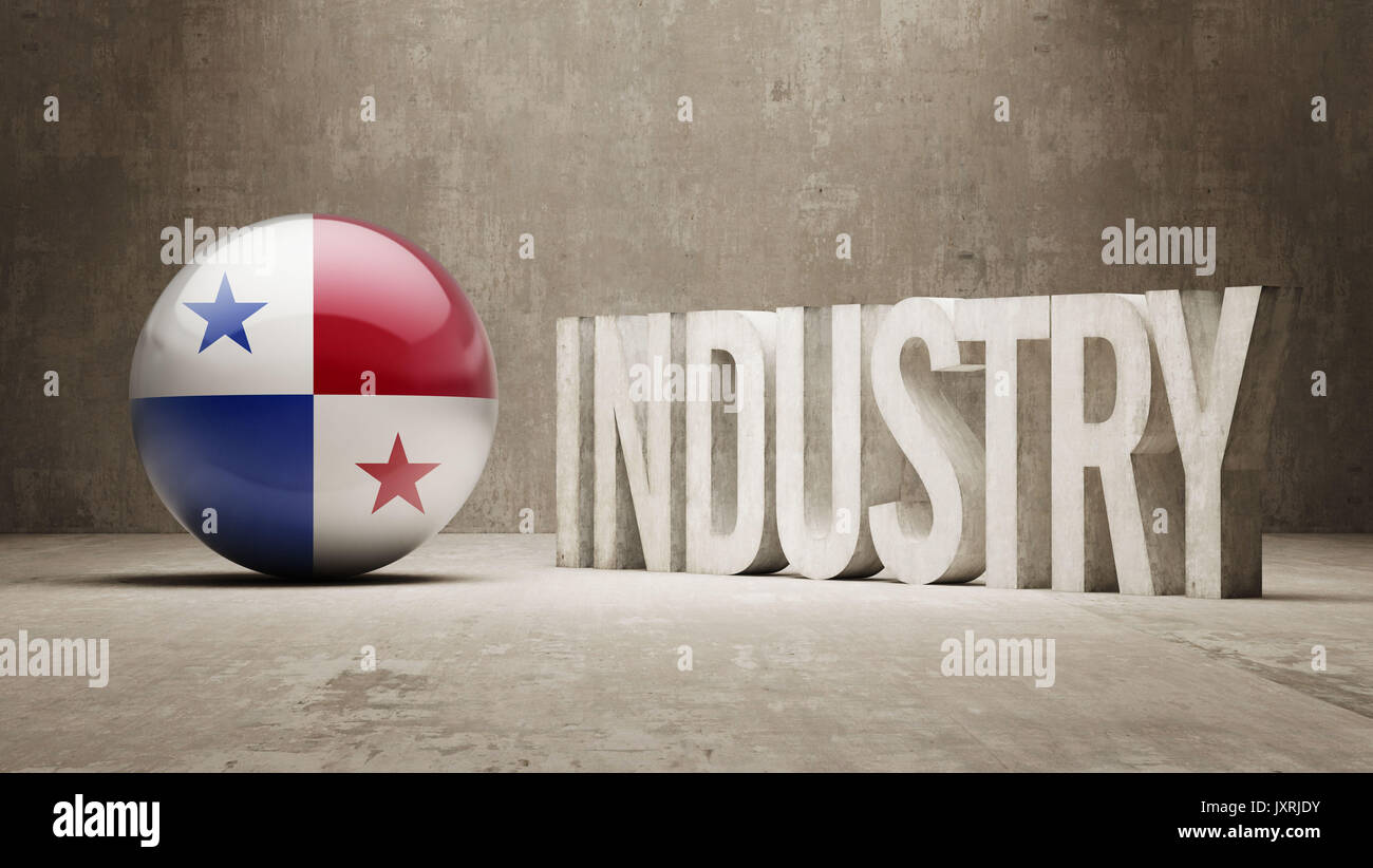 Panama High Resolution Industry Concept Stock Photo - Alamy