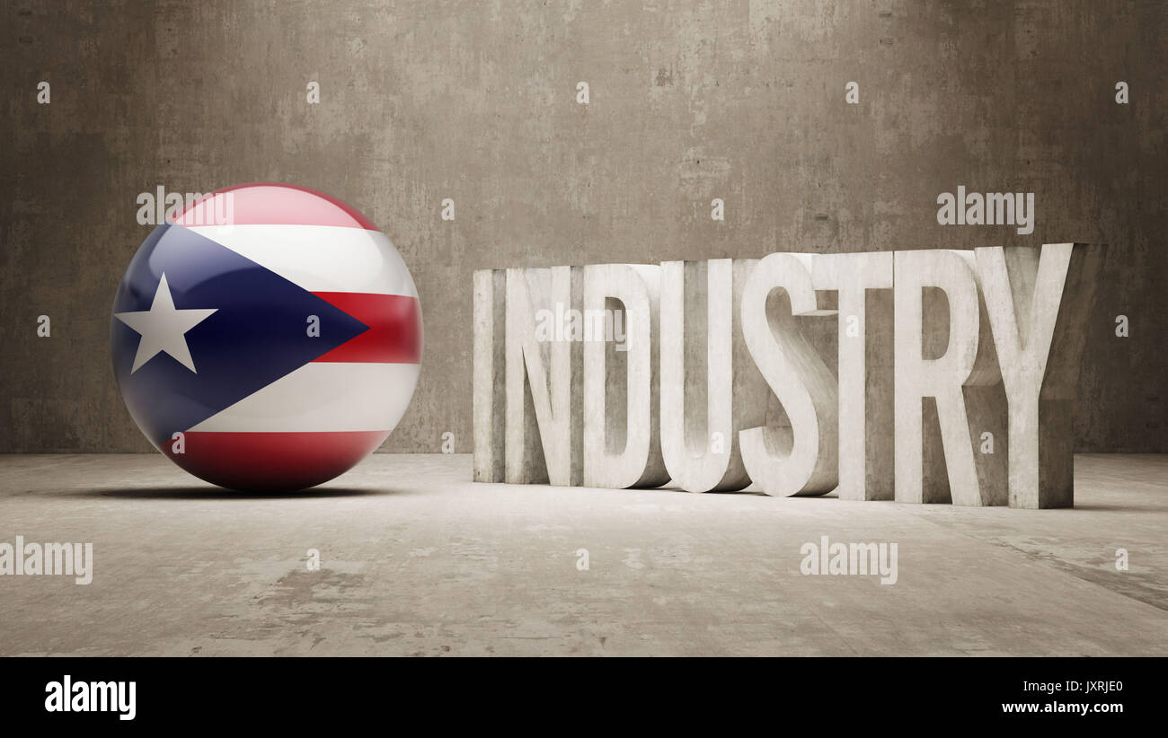 Puerto Rico High Resolution Industry Concept Stock Photo - Alamy