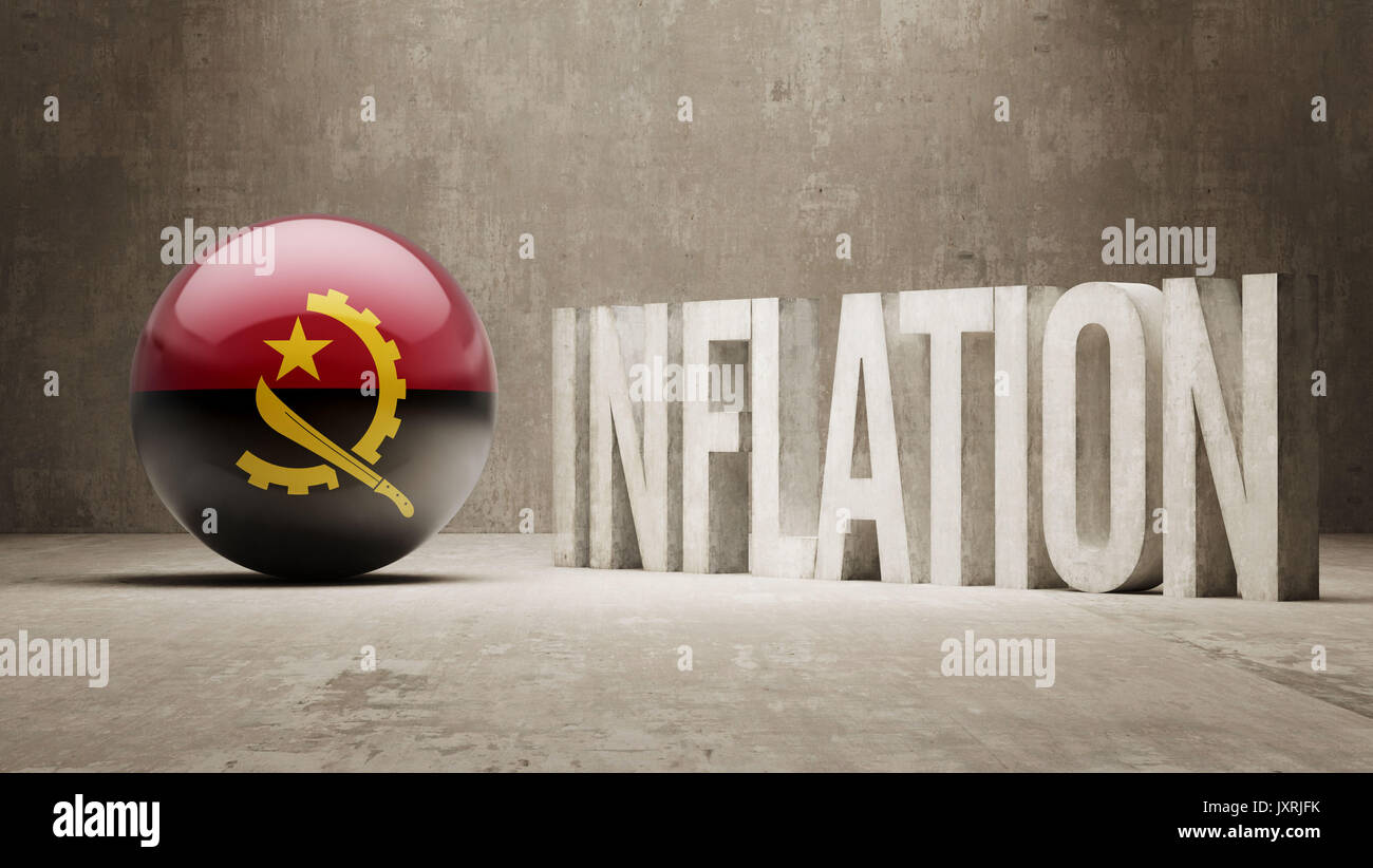 Angola High Resolution Inflation Concept Stock Photo - Alamy