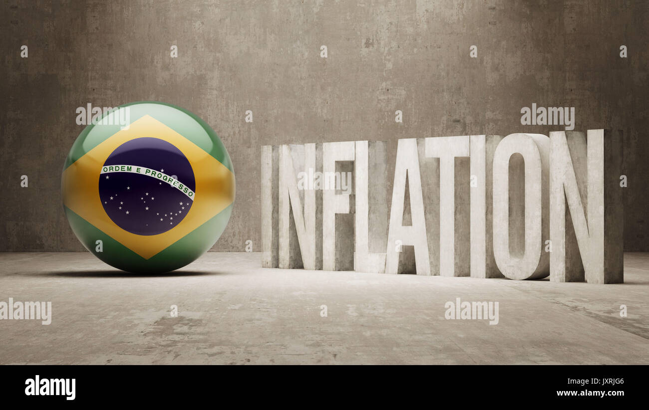 Brazil High Resolution Inflation Concept Stock Photo - Alamy