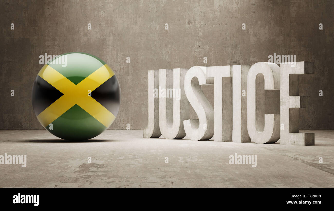 Jamaica High Resolution Justice Concept Stock Photo - Alamy