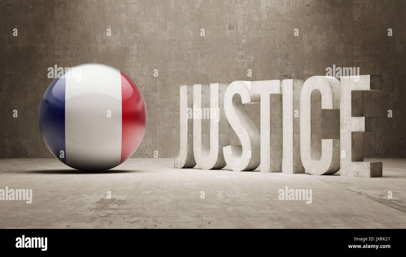 France High Resolution Justice Concept Stock Photo - Alamy
