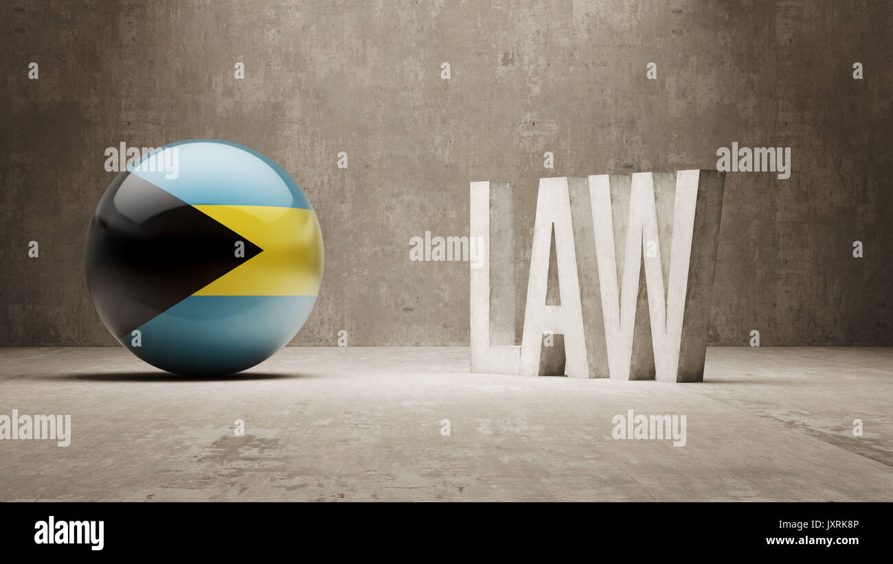 Bahamas High Resolution Law Concept Stock Photo - Alamy