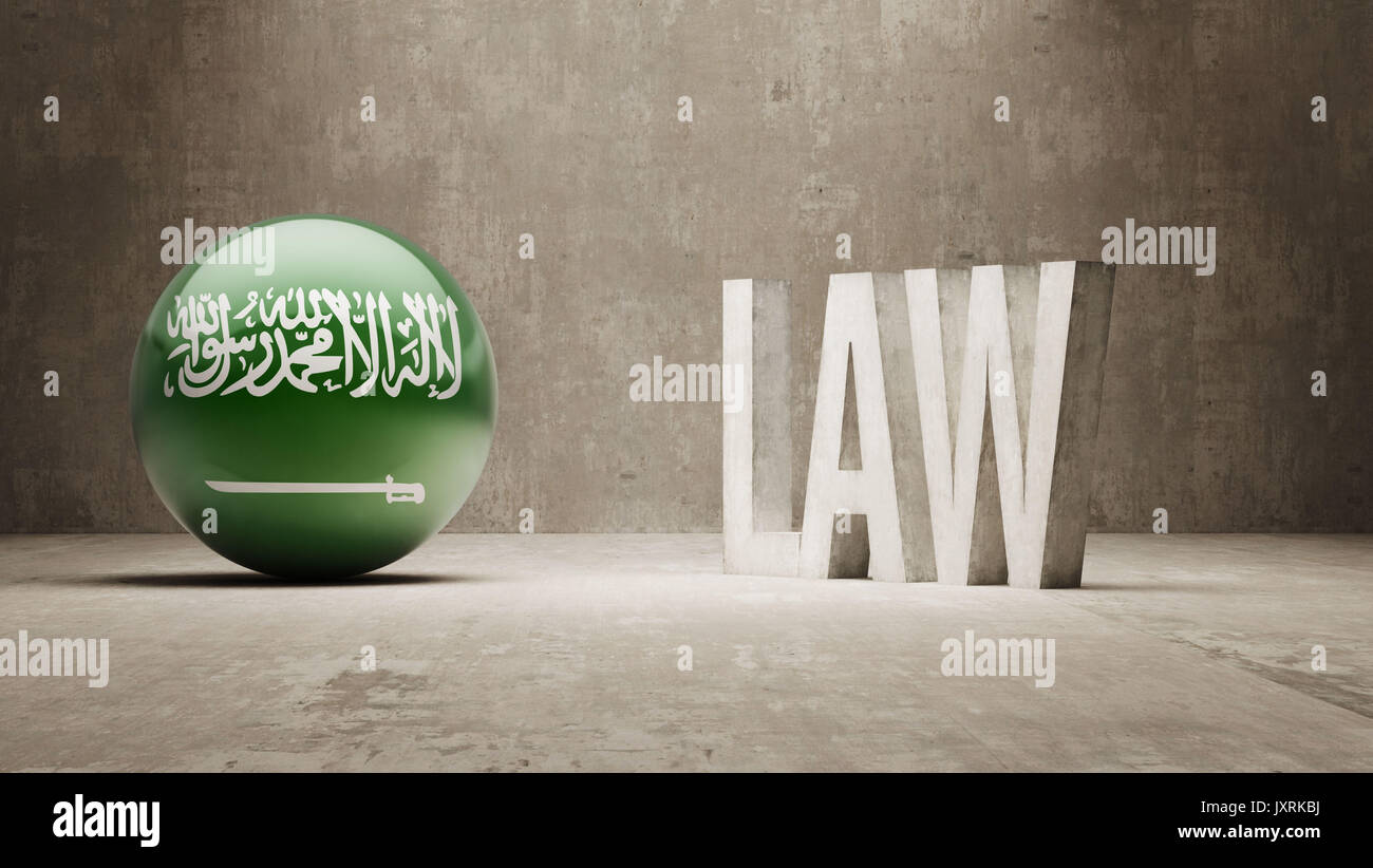 Saudi Arabia High Resolution Law Concept Stock Photo - Alamy