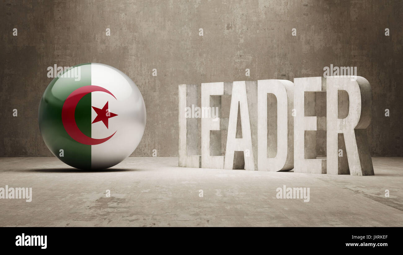 Algeria High Resolution Leader Concept Stock Photo - Alamy