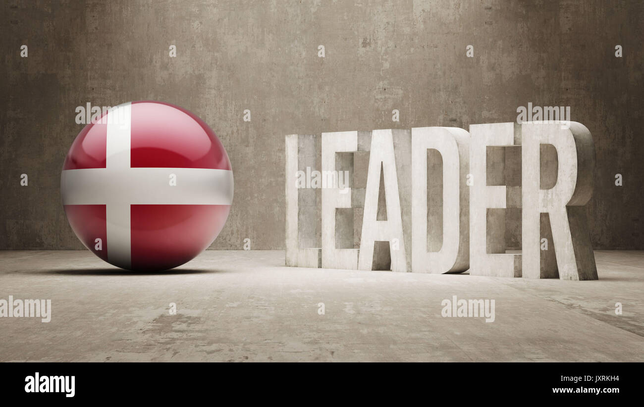 Denmark High Resolution Leader Concept Stock Photo - Alamy