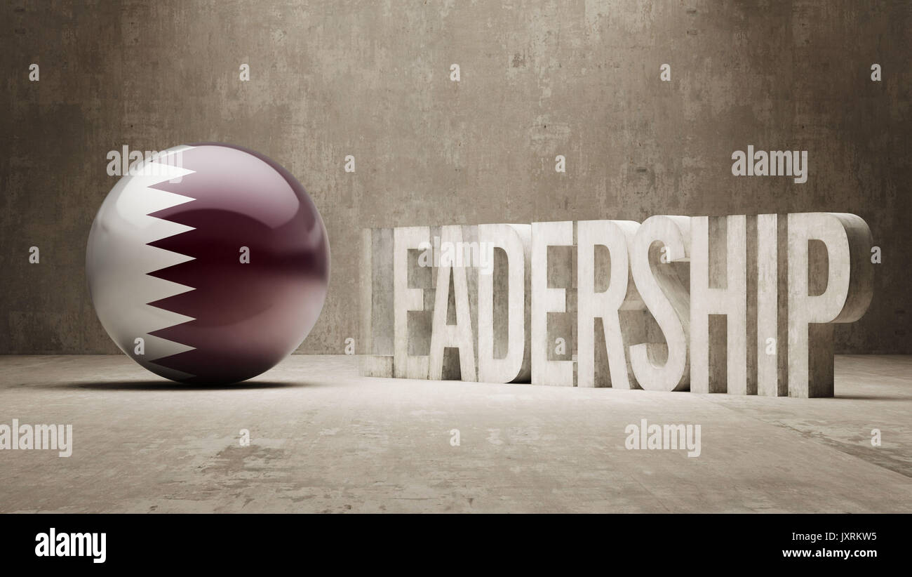 Qatar High Resolution Leadership Concept Stock Photo - Alamy