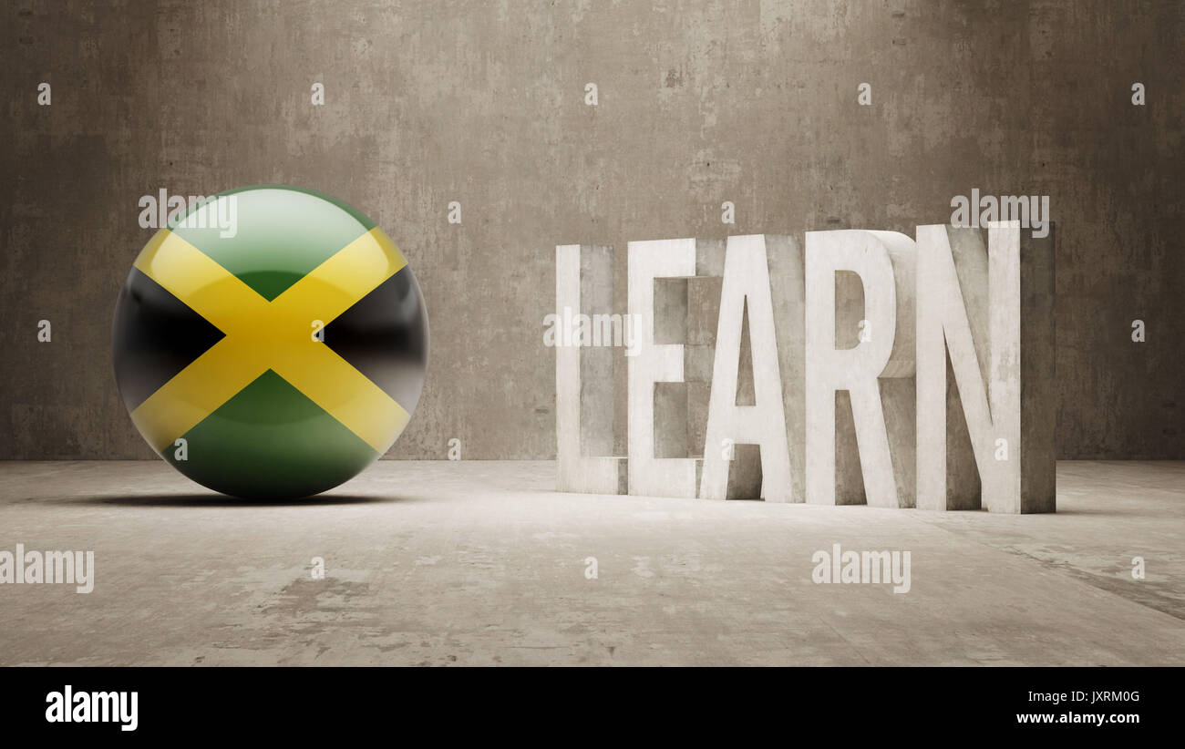 Jamaica High Resolution Learn Concept Stock Photo - Alamy