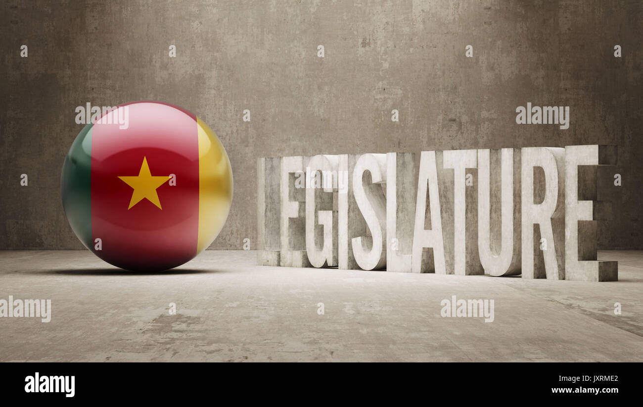 Cameroon High Resolution Legislature Concept Stock Photo - Alamy