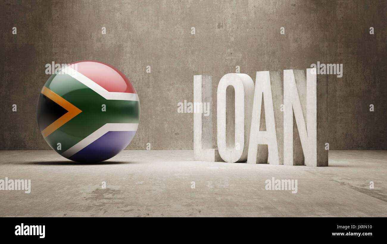 South Africa High Resolution Loan Concept Stock Photo - Alamy