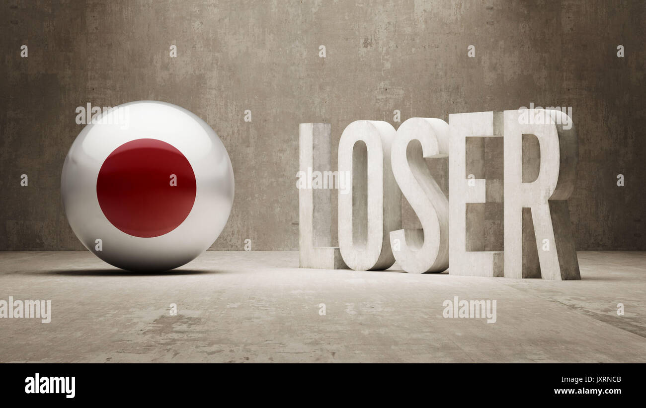 Japan High Resolution Loser Concept Stock Photo - Alamy
