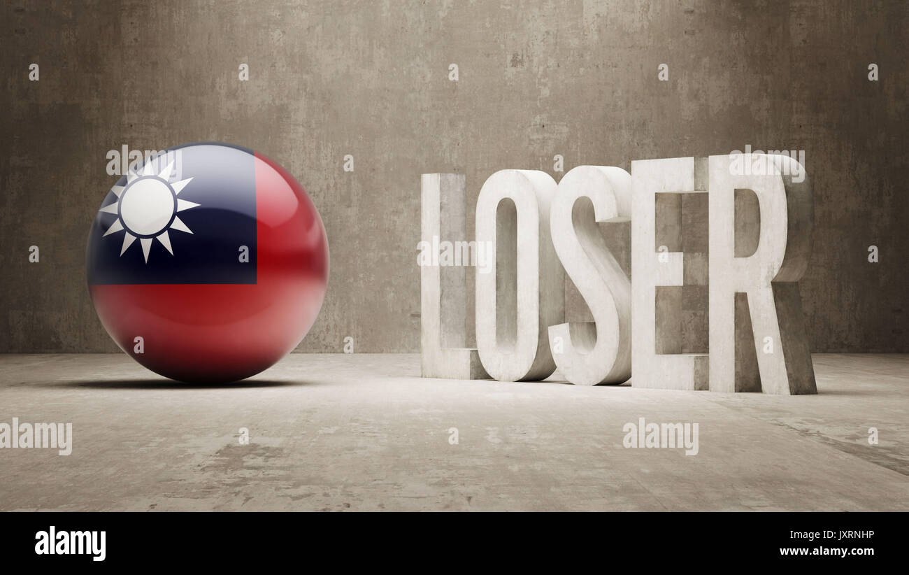 Taiwan High Resolution Loser Concept Stock Photo - Alamy