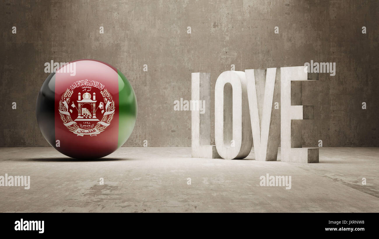 Afghanistan High Resolution Love Concept Stock Photo - Alamy
