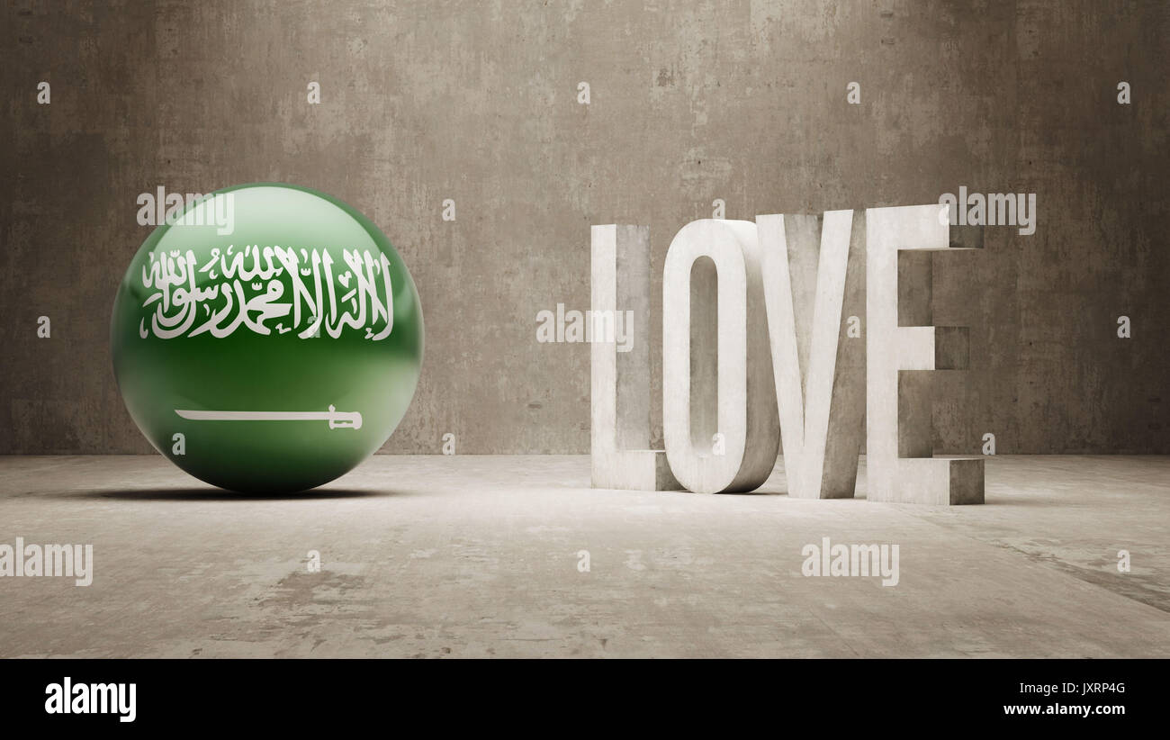 Saudi Arabia High Resolution Love Concept Stock Photo - Alamy