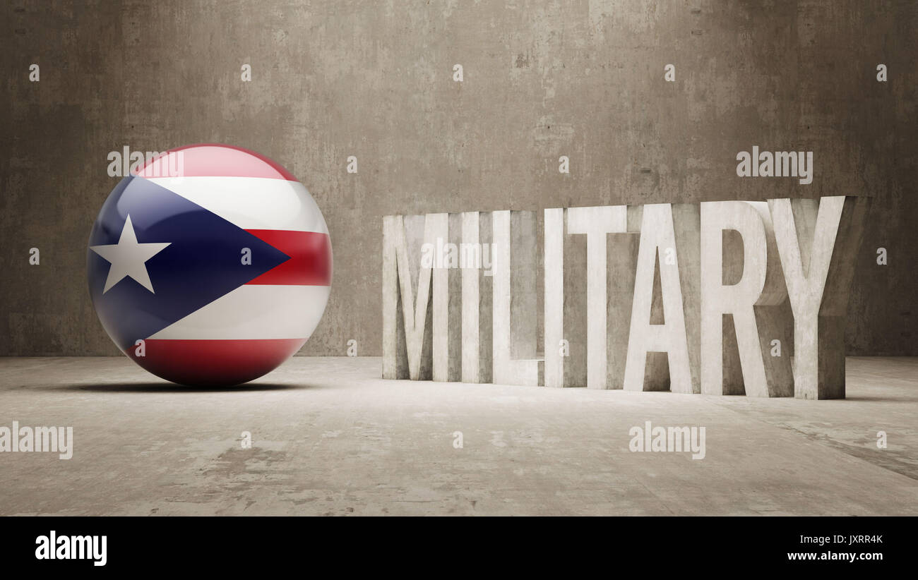 Puerto Rico High Resolution Military Concept Stock Photo - Alamy