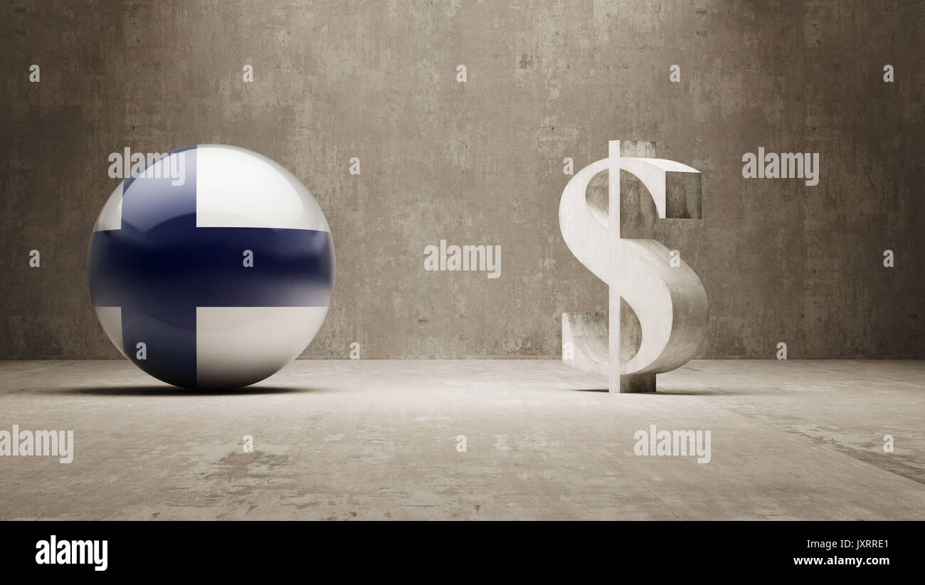 Finland High Resolution Money Sign Concept Stock Photo - Alamy