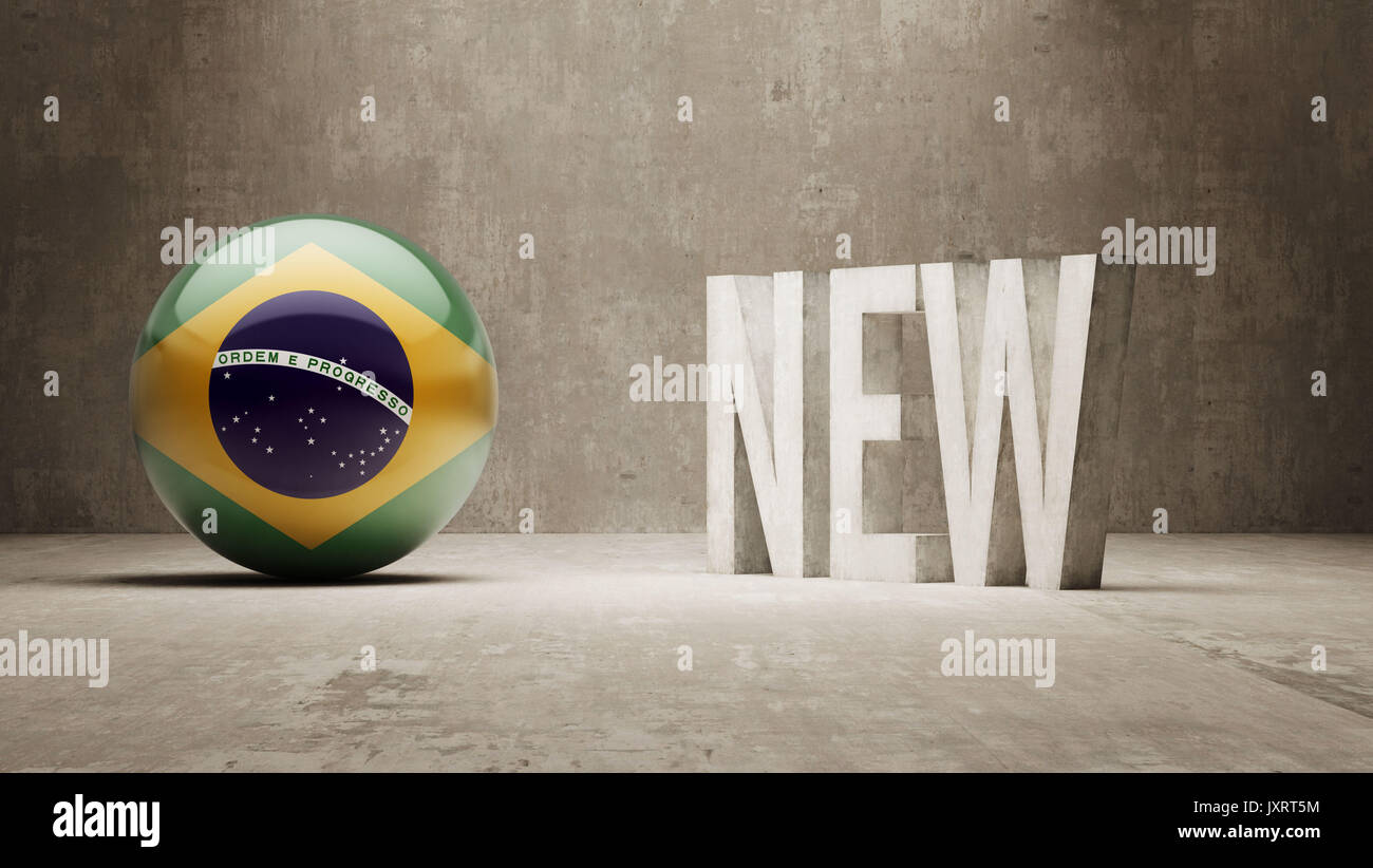 Brazil High Resolution New Concept Stock Photo - Alamy