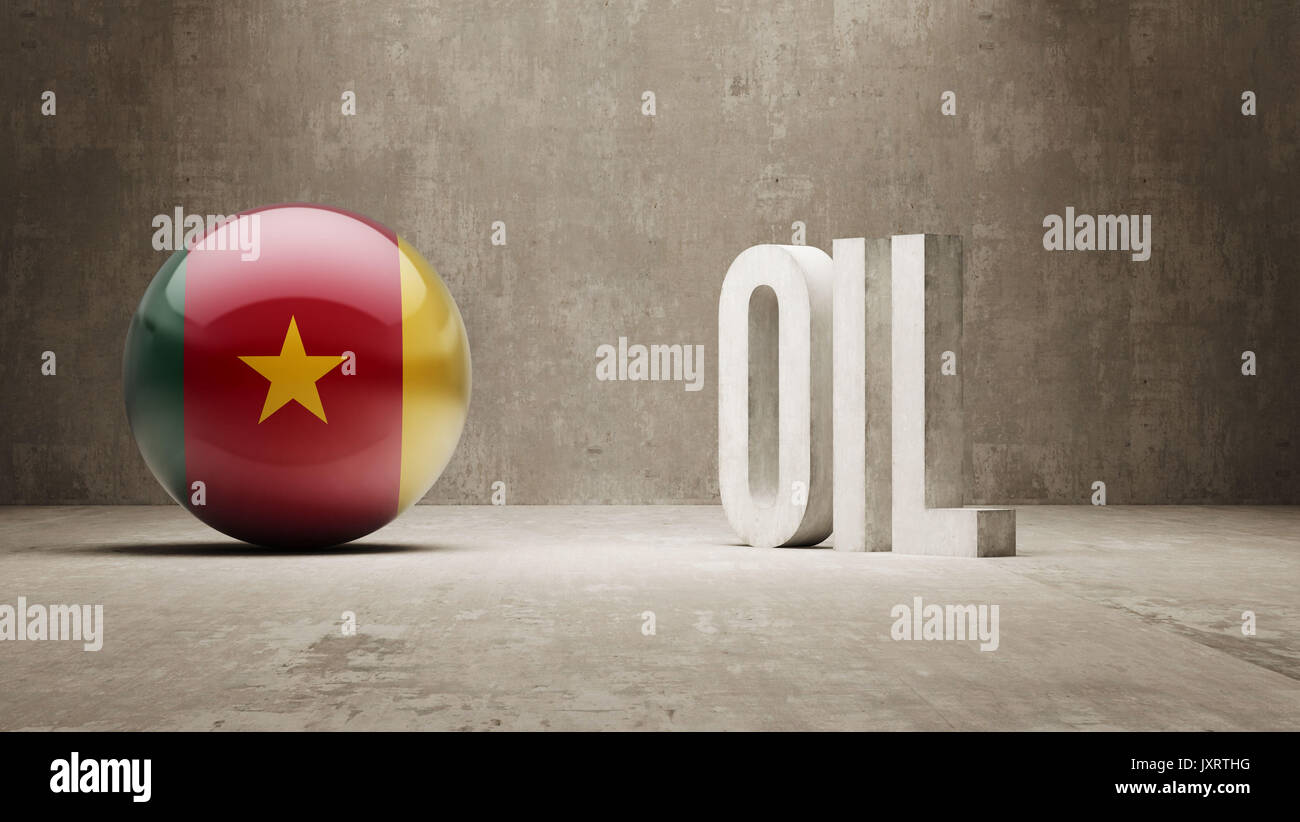 Cameroon High Resolution Oil Concept Stock Photo - Alamy