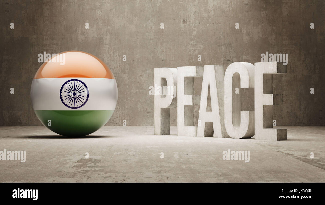 India High Resolution Peace Concept Stock Photo - Alamy